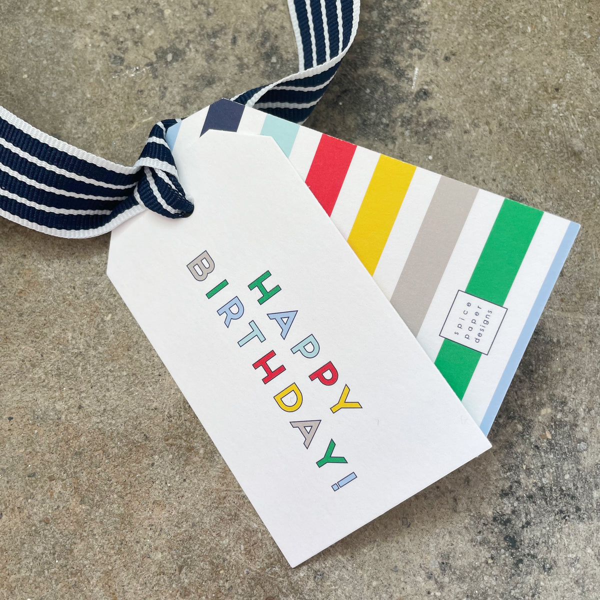 Happy Birthday Hang Tag Set – Spice Paper Designs